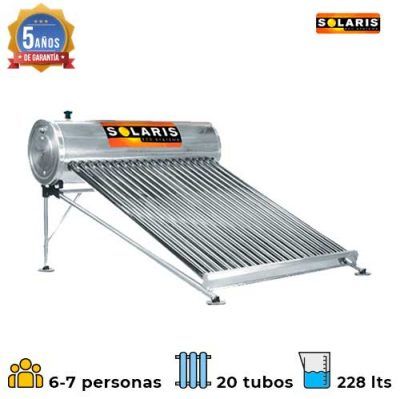 Calentador Solar Era 26 Tubos Alta Presión 300 Litros | LedsBeSolar