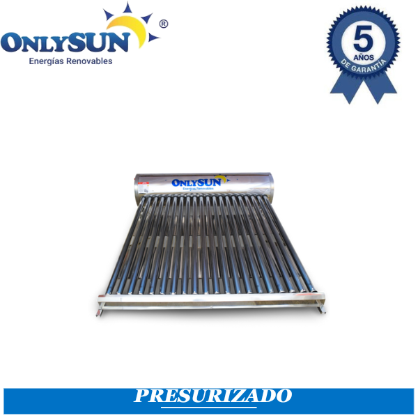 Calentador Solar Onlysun 20 Tubos 240 Litros Alta Presión
