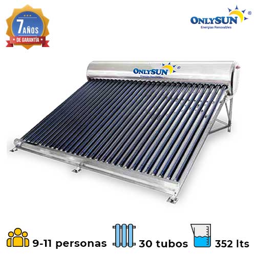 Calentador Solar Era 20 Tubos Alta Presión 240 Litros | LedsBeSolar