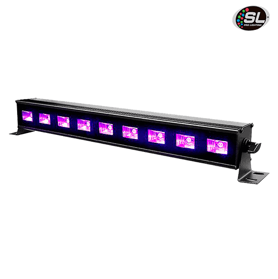Barra de luz negra LED Ultravioleta 18 LEDs | 1 metro | LEDSBeSolar