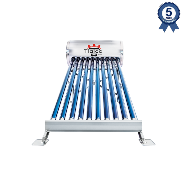 Calentador Solar Tlaloc 10 Tubos Baja Presión 130 Litros | LedsBeSolar