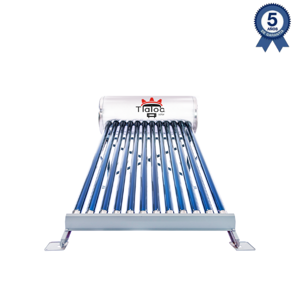 Calentador Solar Tlaloc 12 Tubos Baja Presión 150 Litros | LedsBeSolar