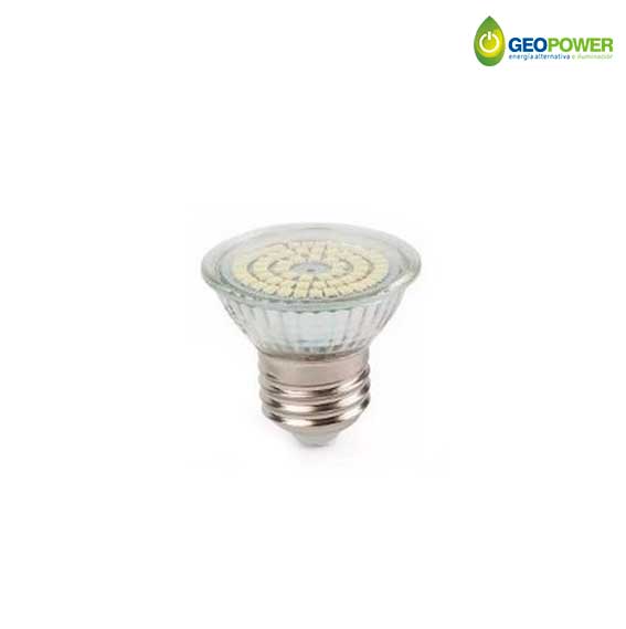 Foco MR16 Base E27 3000K 4W Geopower | LedsBeSolar