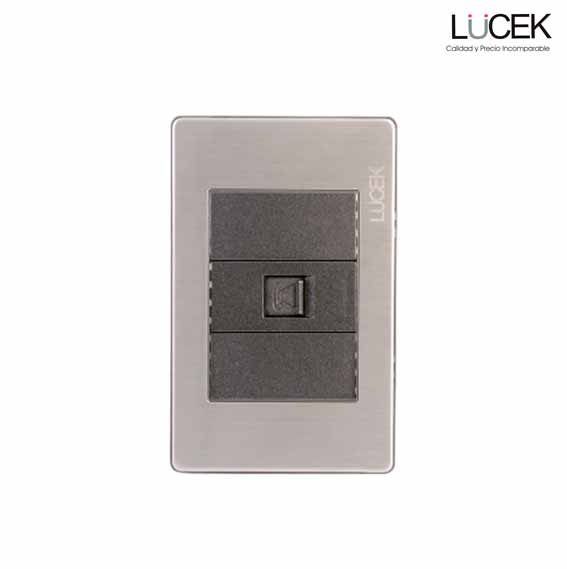 Placa Metálica con Toma de Teléfono | LEDSBeSolar